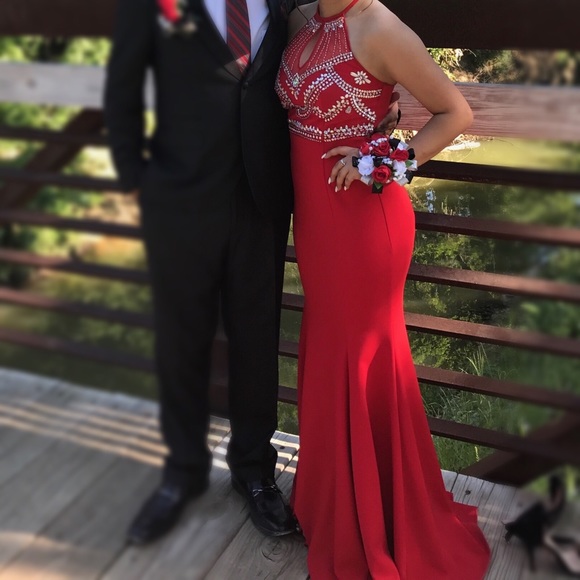 Windsor | Dresses | Red Windsor Prom Dress | Poshmark